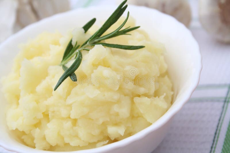 Puree of potatoes stock photo. Image of food, vitamins - 37539948