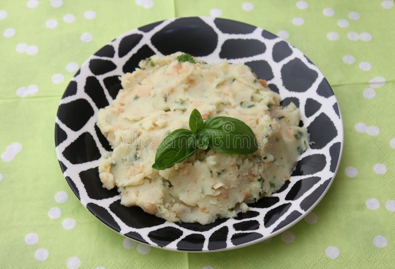 Puree of potatoes stock image. Image of cuisine, potatoes - 94936159