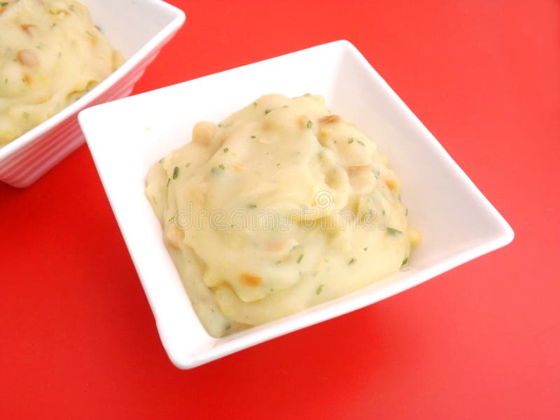 Puree of potatoes stock image. Image of puracopy, condiment - 44336859