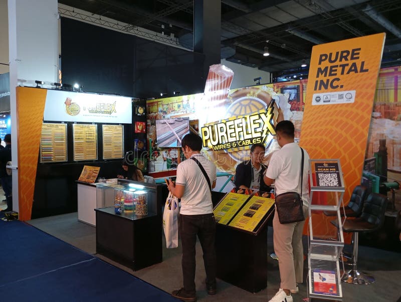 Pureflex at Philconstruct Expo in Pasay, Philippines Editorial Image ...