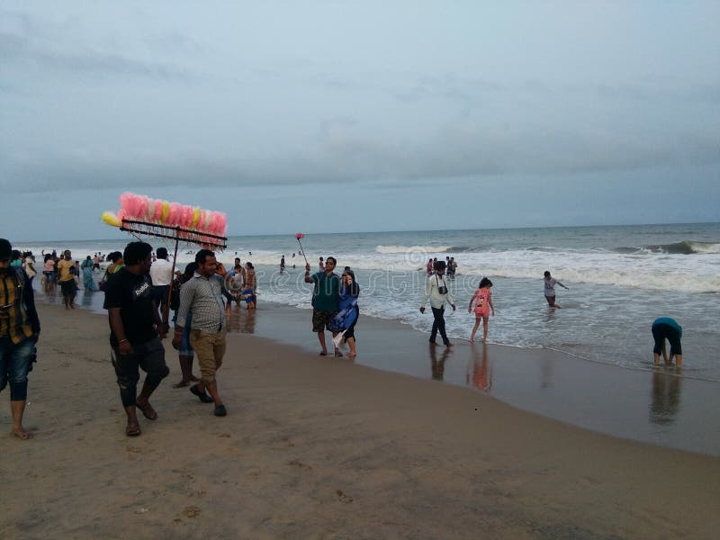 Puri Sea Beach in india editorial stock photo. Image of road - 168883368