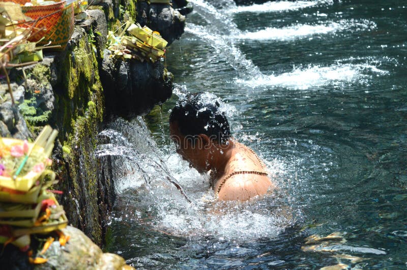 Purification ritual editorial stock image. Image of hindu - 66122289