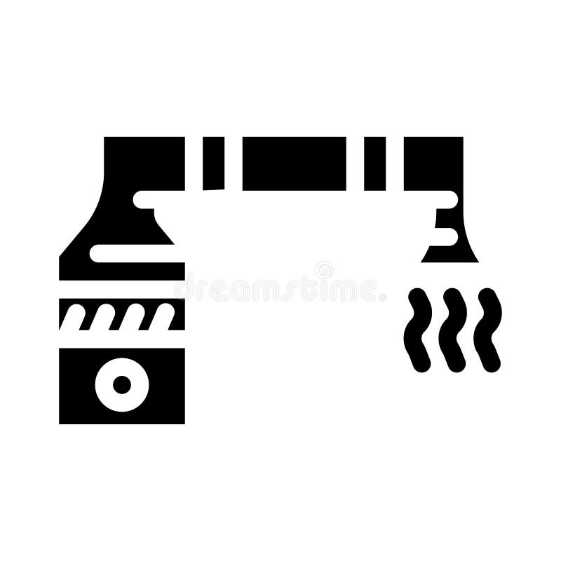 Purification System Glyph Icon Vector Illustration Stock Vector ...