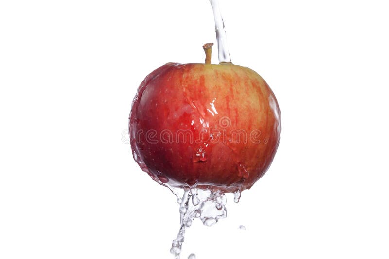 Purified apple stock image. Image of clear, healthy, prevention - 59035607