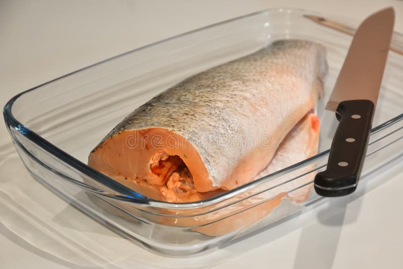 Purified Fish Cooking Glass Tray Stock Photos - Free & Royalty-Free ...