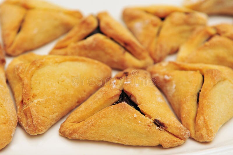 Purim Jewish Pastry Hamantashen Stock Image - Image of persian, judaism ...