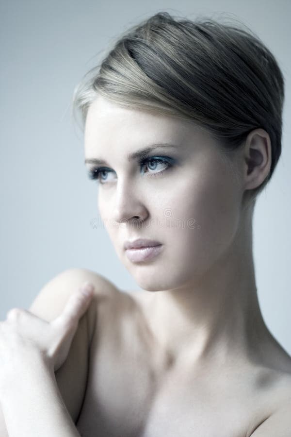 The Purity stock photo. Image of body, face, femininity - 11884656