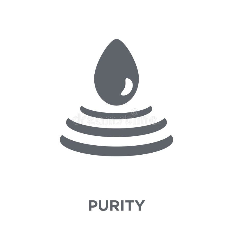 Purity Icon from Hygiene Collection. Stock Vector - Illustration of ...