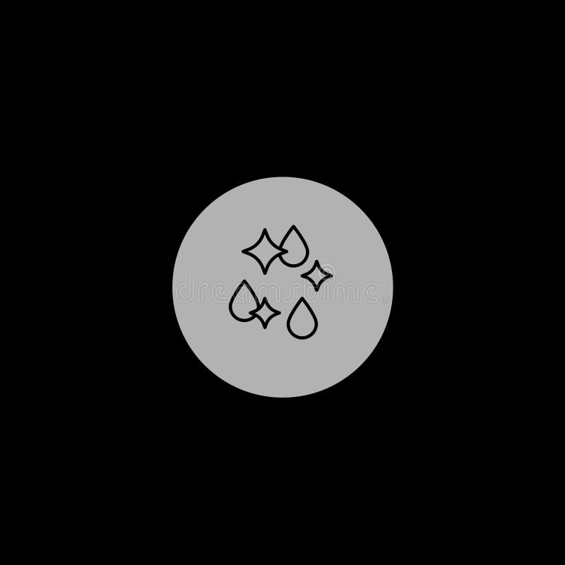 Purity Vector Icon In 6 Different Modern Styles. Black, Two Colored ...