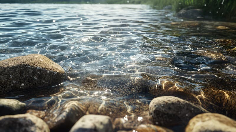 Purity water quality stock illustration. Illustration of pristine ...