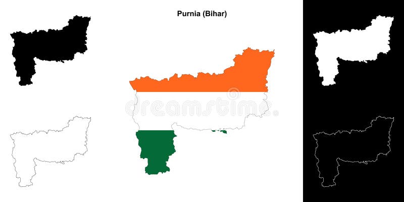 Purnea Map Stock Illustrations – 2 Purnea Map Stock Illustrations ...