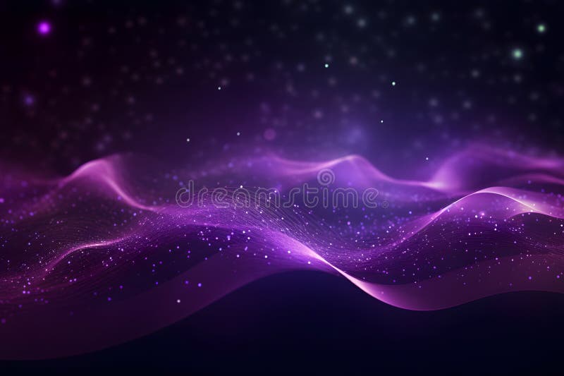 Purple Abstract Art for Backgrounds and Wallpapers Stock Illustration ...