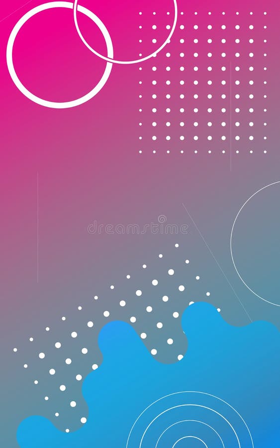 Purple Abstract Background with Circles for Stories, Social Networks ...