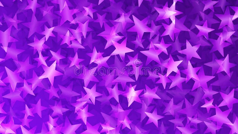 Purple Abstract Background of Small Stars Stock Vector - Illustration ...