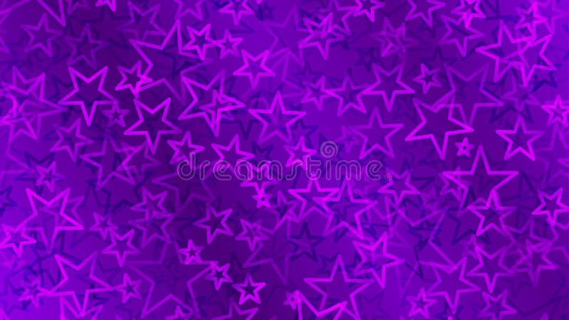 Purple Abstract Background of Small Stars Stock Vector - Illustration ...