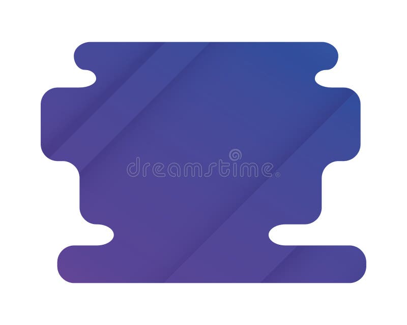 Purple Abstract Figure Background Icon Stock Vector - Illustration of ...