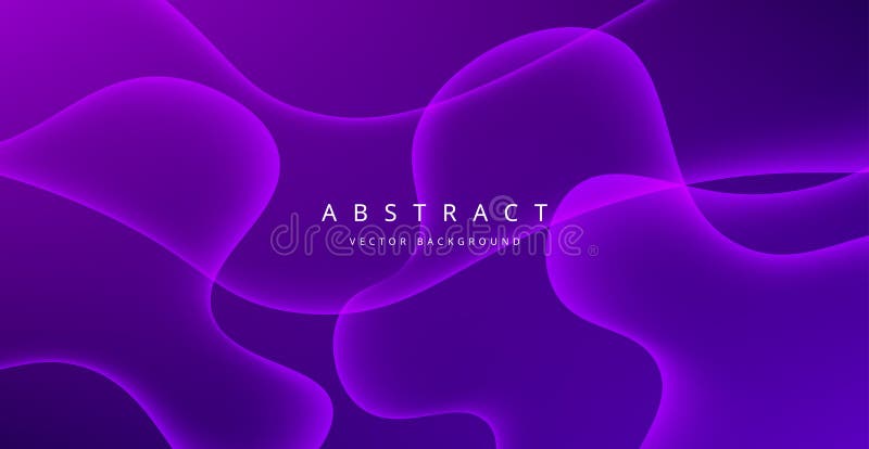 Purple Abstract Flow Light Background. Creative Modern Dynamic ...