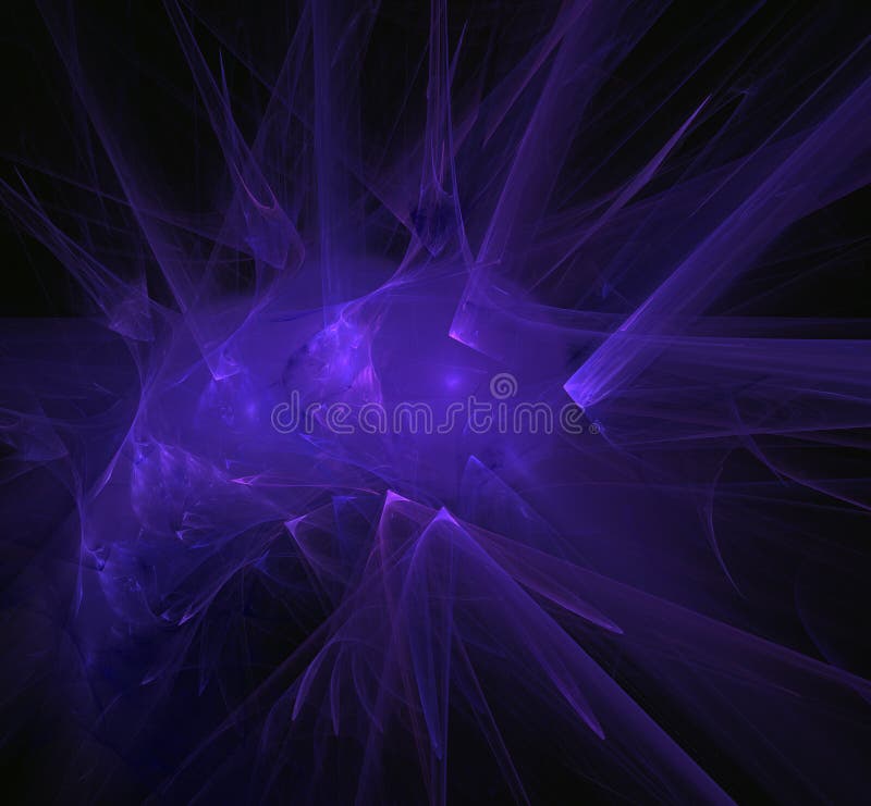 Purple Abstract Fractal. Fantasy Fractal Texture. Digital Art. 3D ...