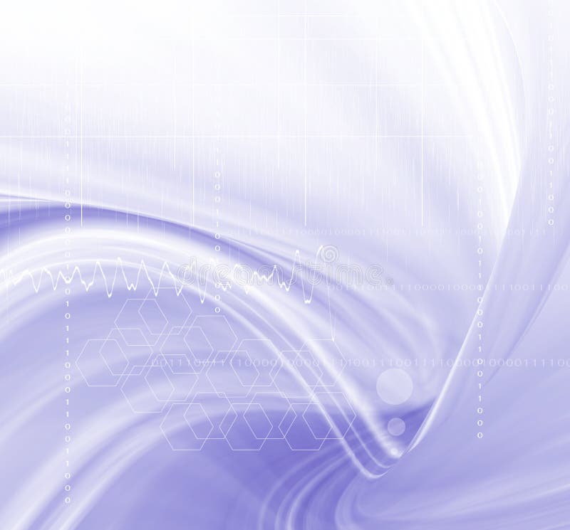 Purple Abstract Futuristic Background Stock Illustration - Illustration ...