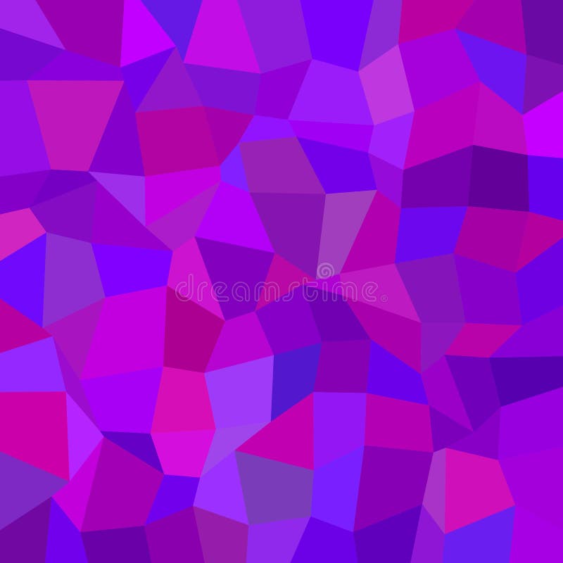 Purple Abstract Irregular Polygon Mosaic Background - Polygonal Vector ...
