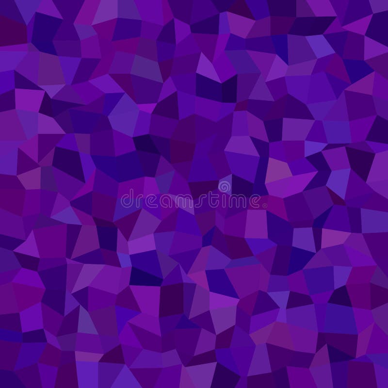 Purple Rectangle Mosaic Border Background Stock Vector - Illustration ...