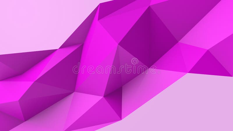 Purple Abstract Modern Crystal Background. Polygon, Line, Triangle ...