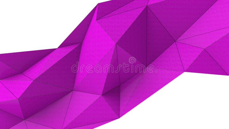 Purple Abstract Modern Crystal Background. Polygon, Line, Triangle ...