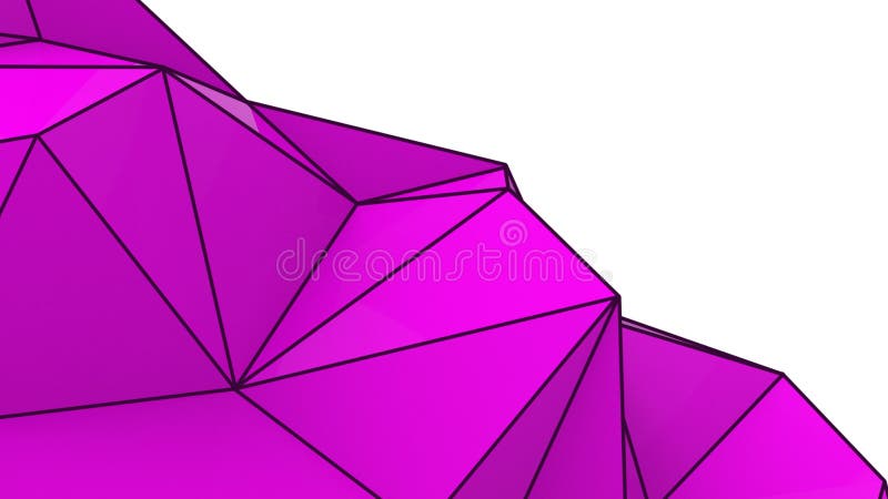 Purple Abstract Modern Crystal Background. Polygon, Line, Triangle ...