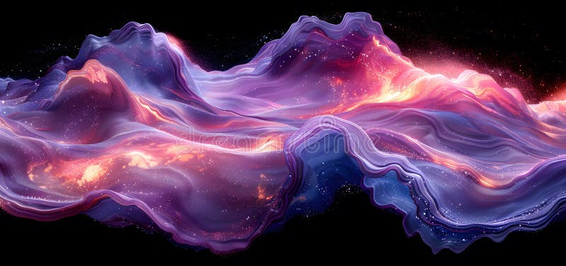 Purple Abstract and Pink Wave Background High Quality Photo Stock Image ...
