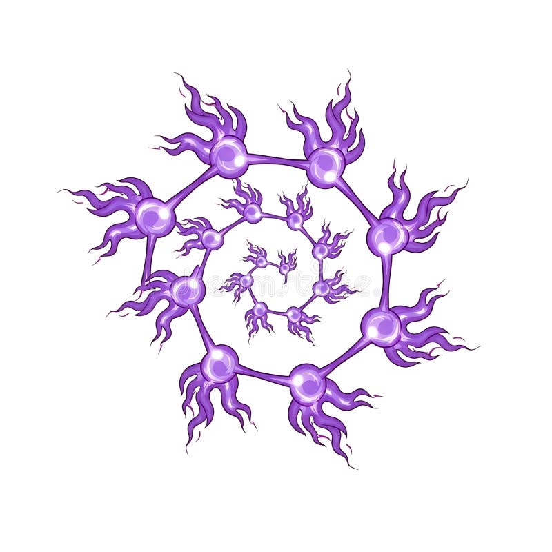 Abstract Recursive Spiral Design Stock Illustrations – 151 Abstract ...