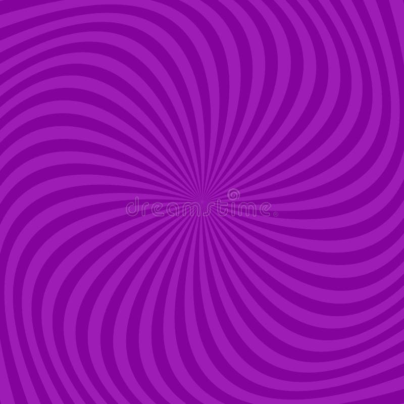 Purple Abstract Spiral Ray Pattern Background Design Stock Vector ...