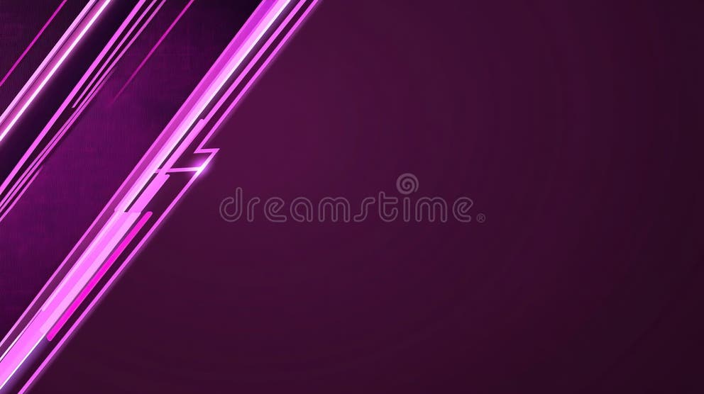Purple Abstract Tech Background, Diagonal Lines, Website Header Stock ...