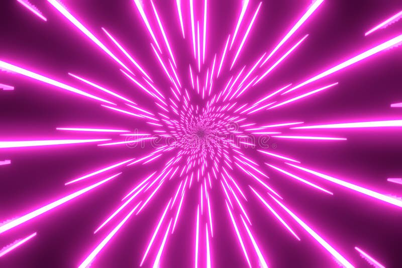 Purple Abstract Technology Big Data Digital Background. 3d Rendering ...