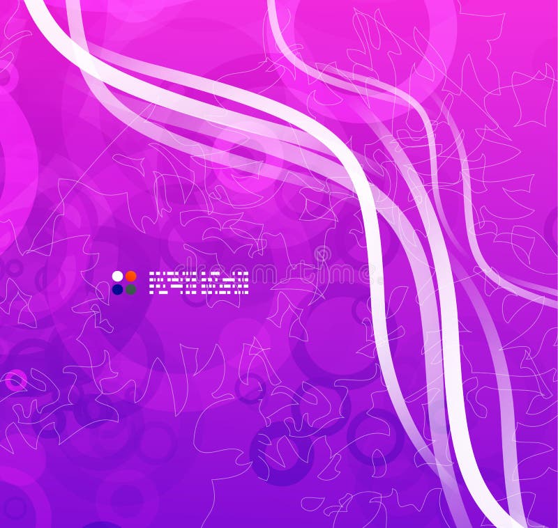 Purple abstract template stock vector. Illustration of banner - 32467447