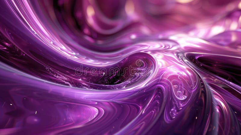 Purple Abstract Waves of Liquid AIG535 Stock Photo - Image of movement ...