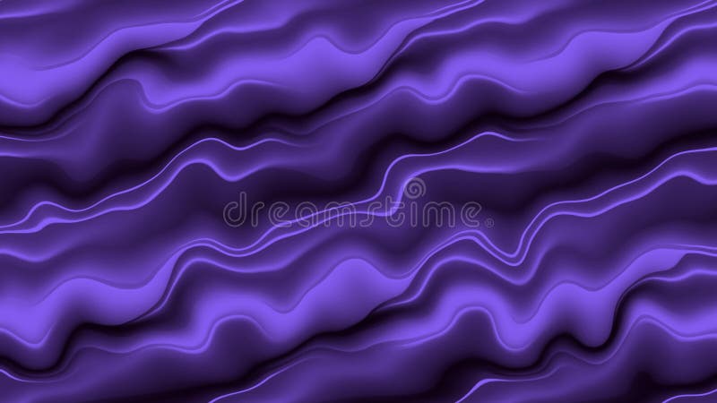 Purple Abstract Wavy Background Loop Animation Stock Video - Video of ...