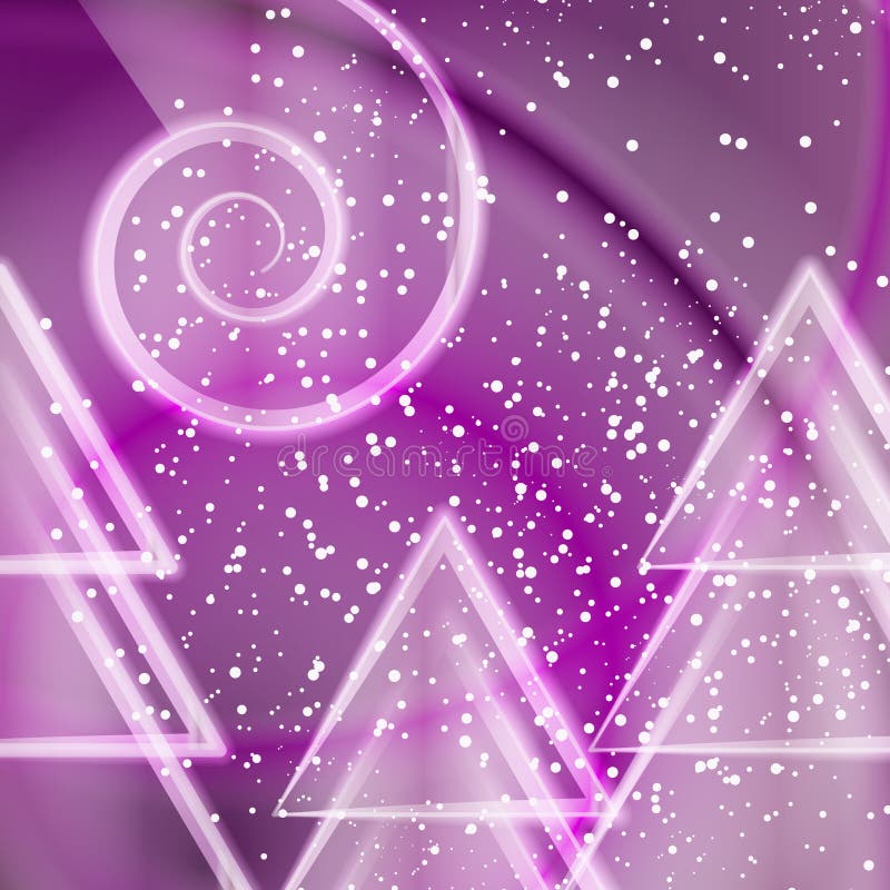 Purple abstract xmas stock vector. Illustration of background - 35268080