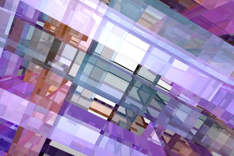 Purple, Architecture, Light, Pattern Stock Photo - Image of glass ...