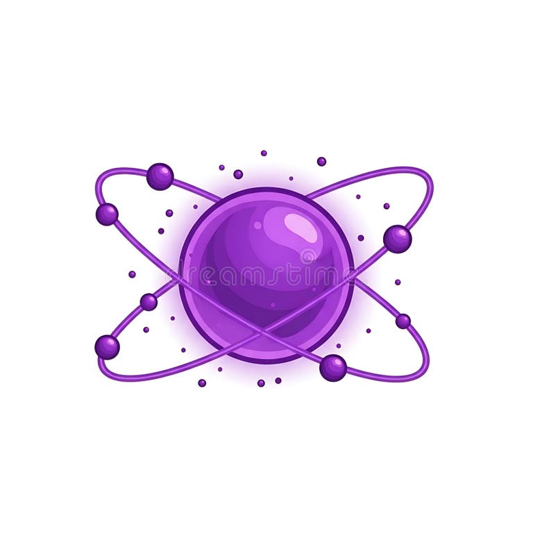 Purple Atomic Orbitals Stock Illustrations – 70 Purple Atomic Orbitals ...