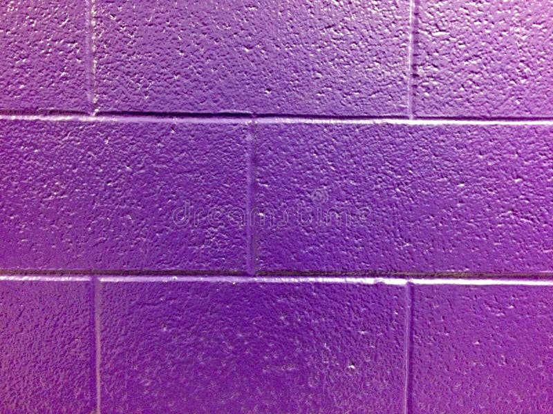 Purple Backgound Cinder Block Stock Photo - Image of pattern, flower ...