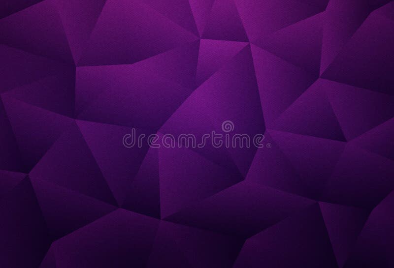 Purple Background. Abstract Geometric Polygon Design Stock Vector ...