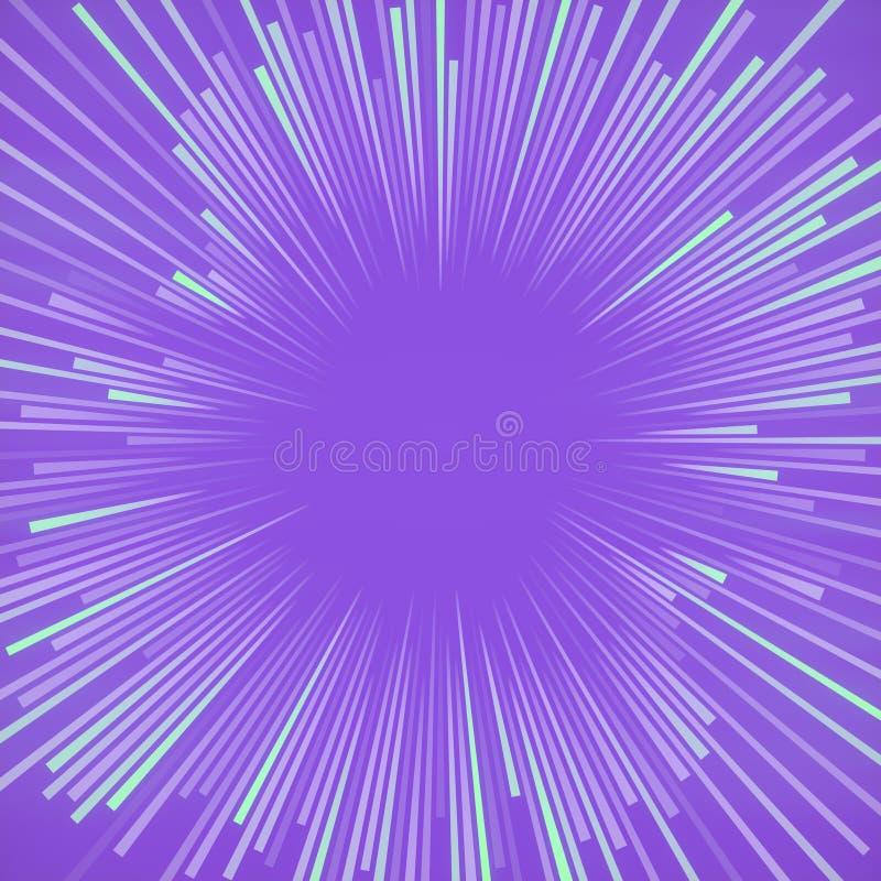 Purple Background with Bright Circular Pattern of Stripes in the Center ...