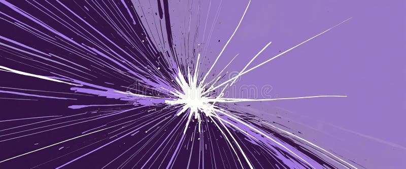 Purple Background with Explosion Force Lines. Stock Image - Image of ...