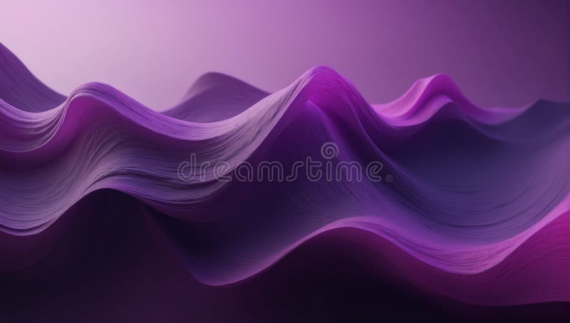 Purple Wavy Lines Background Stock Illustration - Illustration of ...