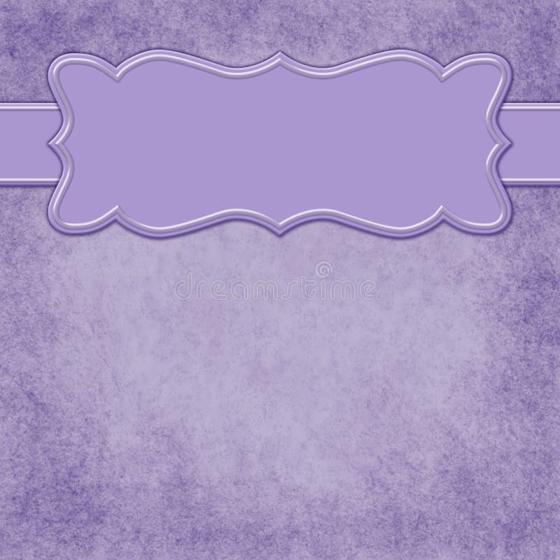 Purple Background with Header Banner Stock Illustration - Illustration ...
