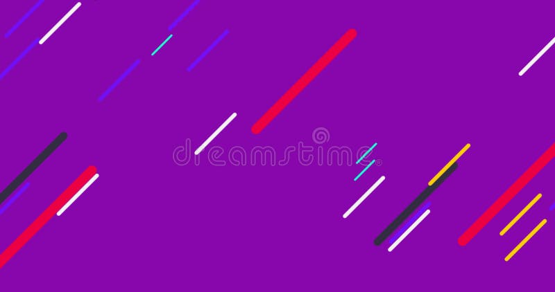 Purple Background with Motion Graphic Animation Stock Footage - Video ...