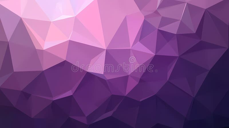 Purple Background with Sharp Polygons and Radial Gradient Stock ...