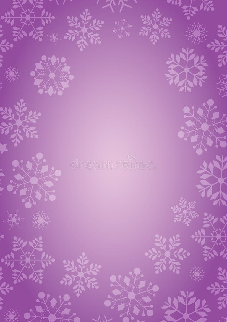 Purple Snowflake Border Stock Illustrations – 1,557 Purple Snowflake ...