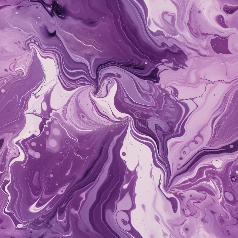 Psychedelic Marble: a Vibrant Fusion of Purple and White Stock ...