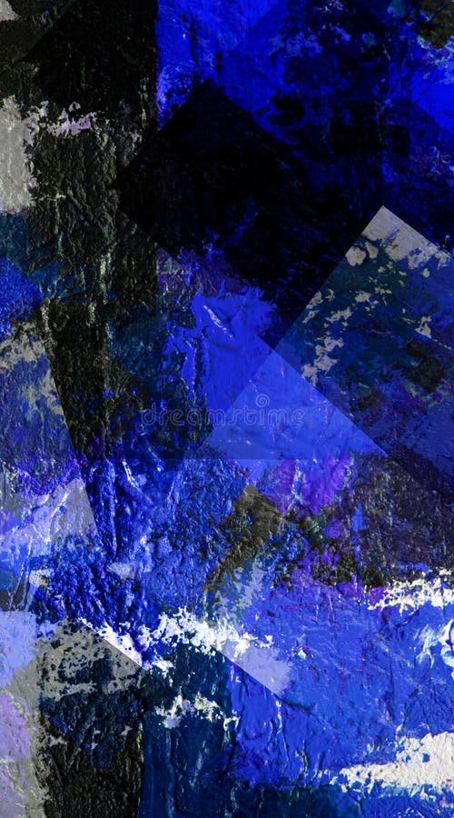 Purple Background with Textured Transparent Squares in Random Layers ...